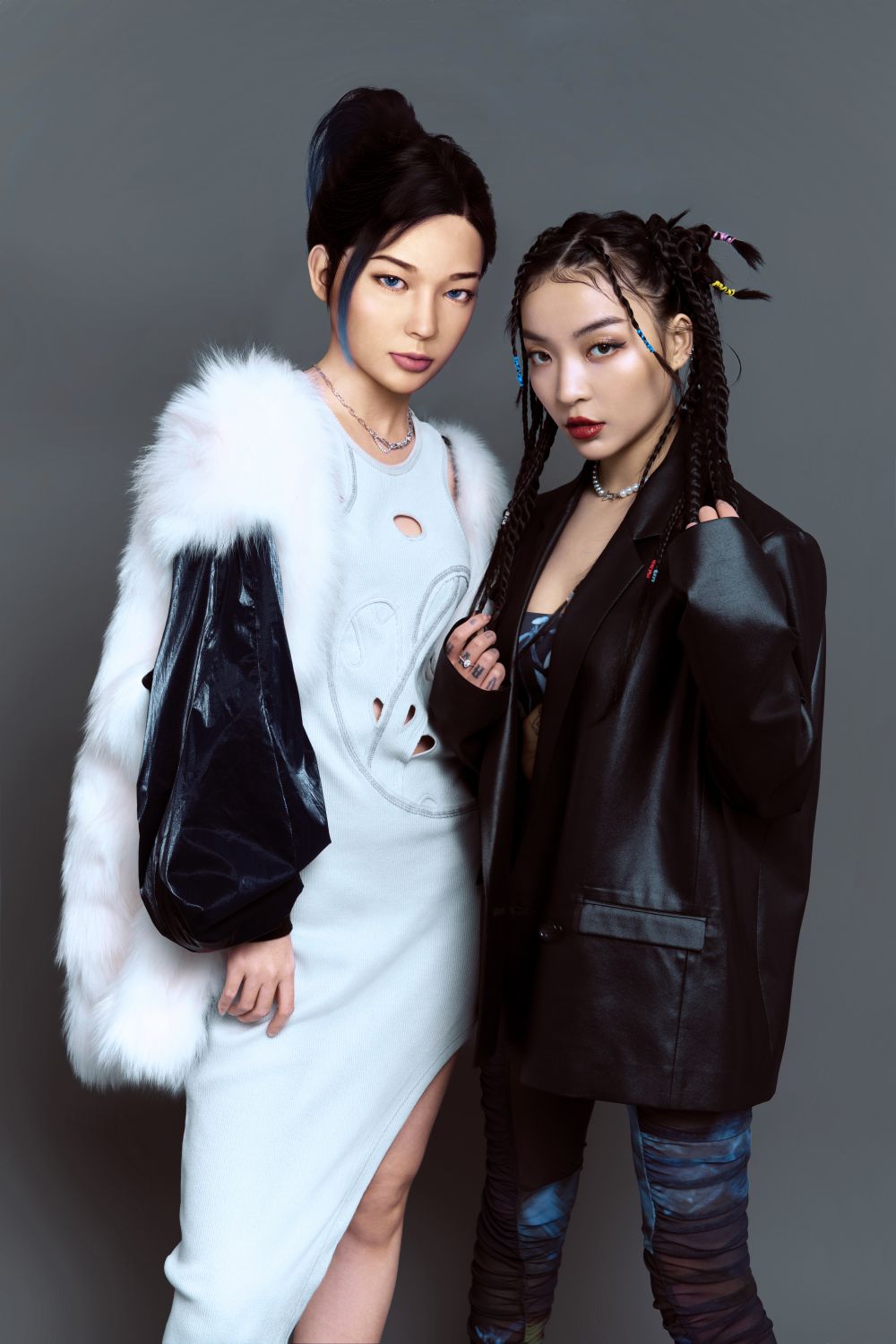 China rapper VaVa partners Rae for JSTYLE精美 cover shoot | Here is Rae.